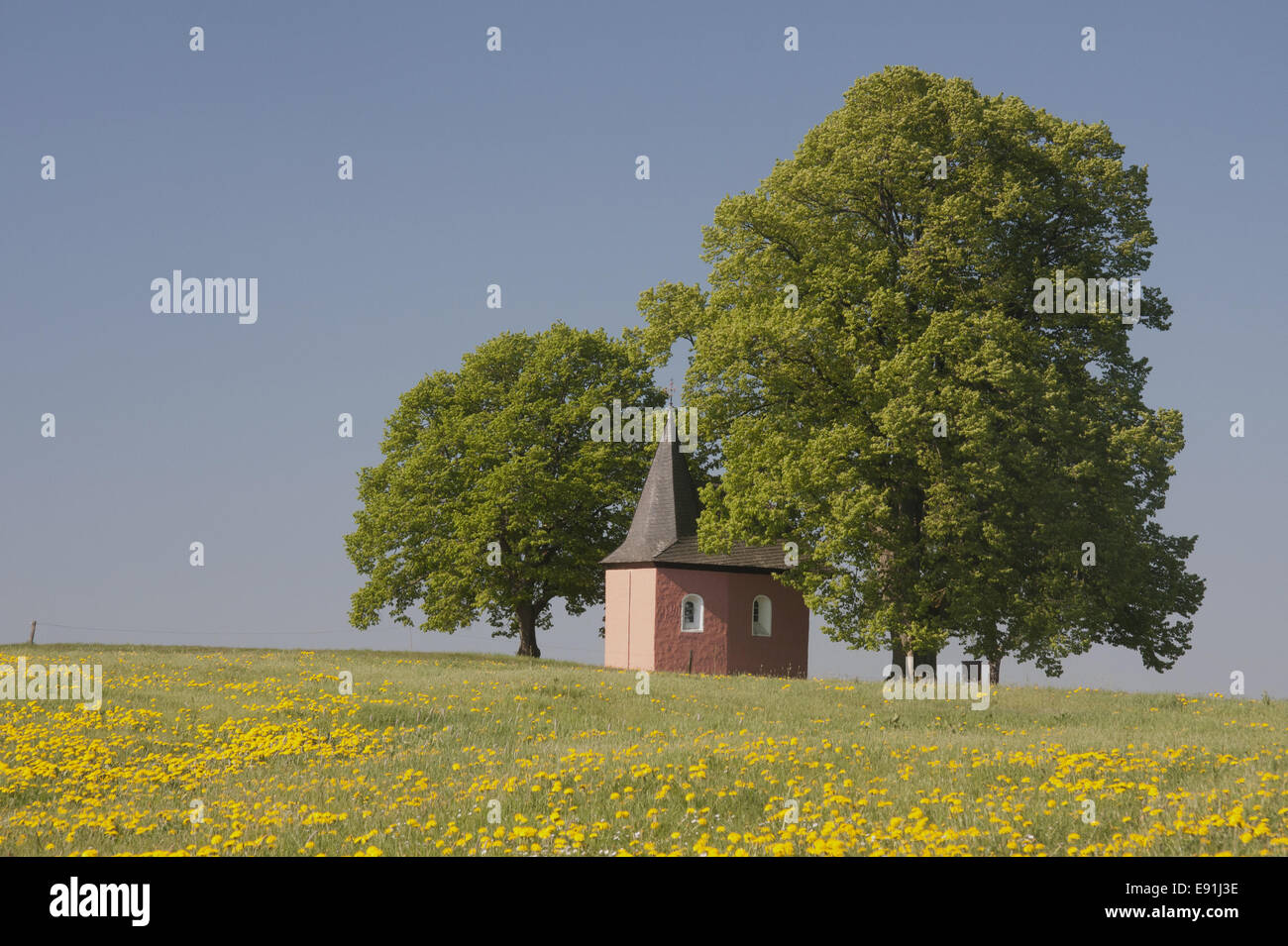 Red chapel hi-res stock photography and images - Alamy