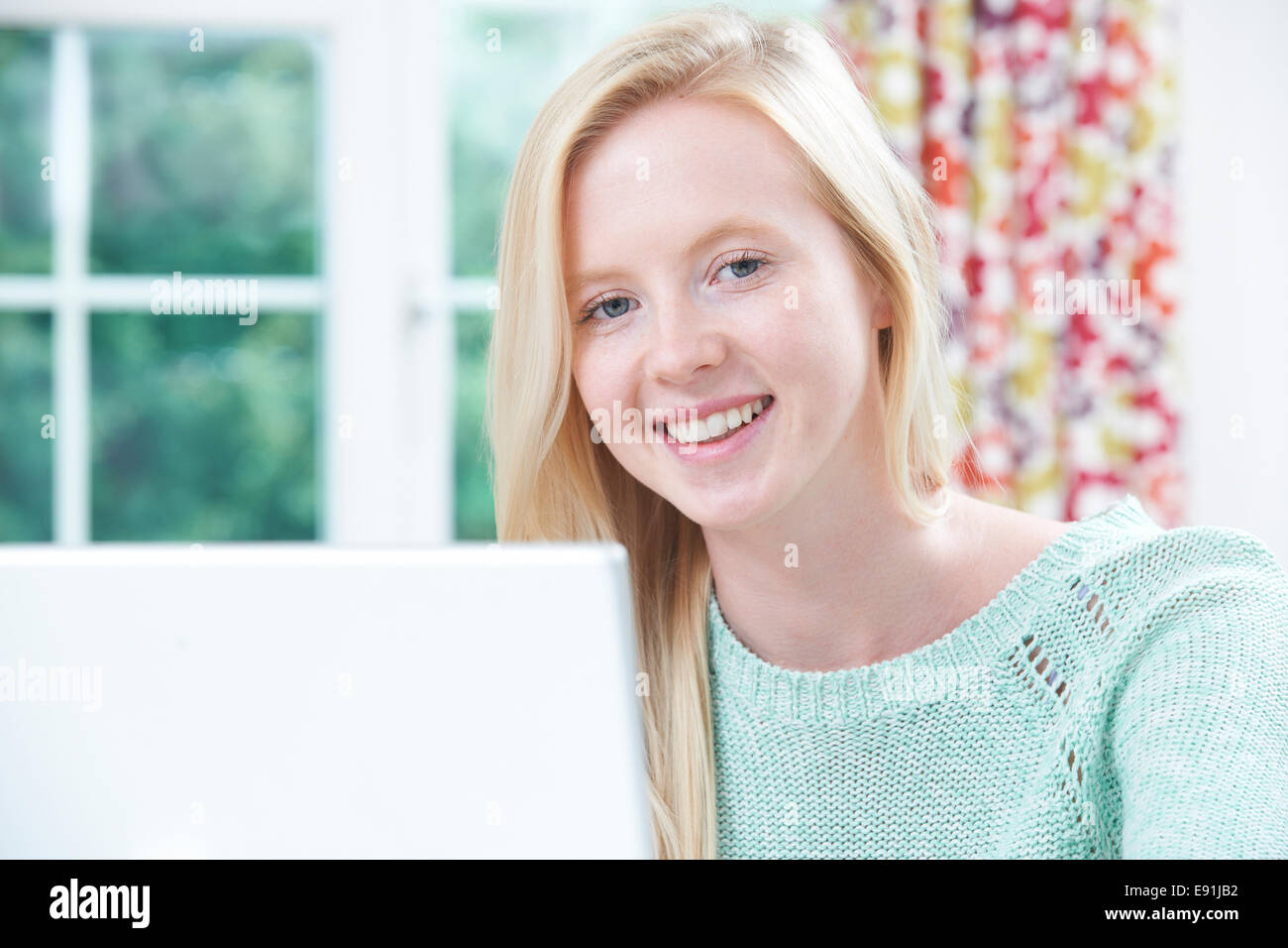 Computer at home hi-res stock photography and images - Alamy