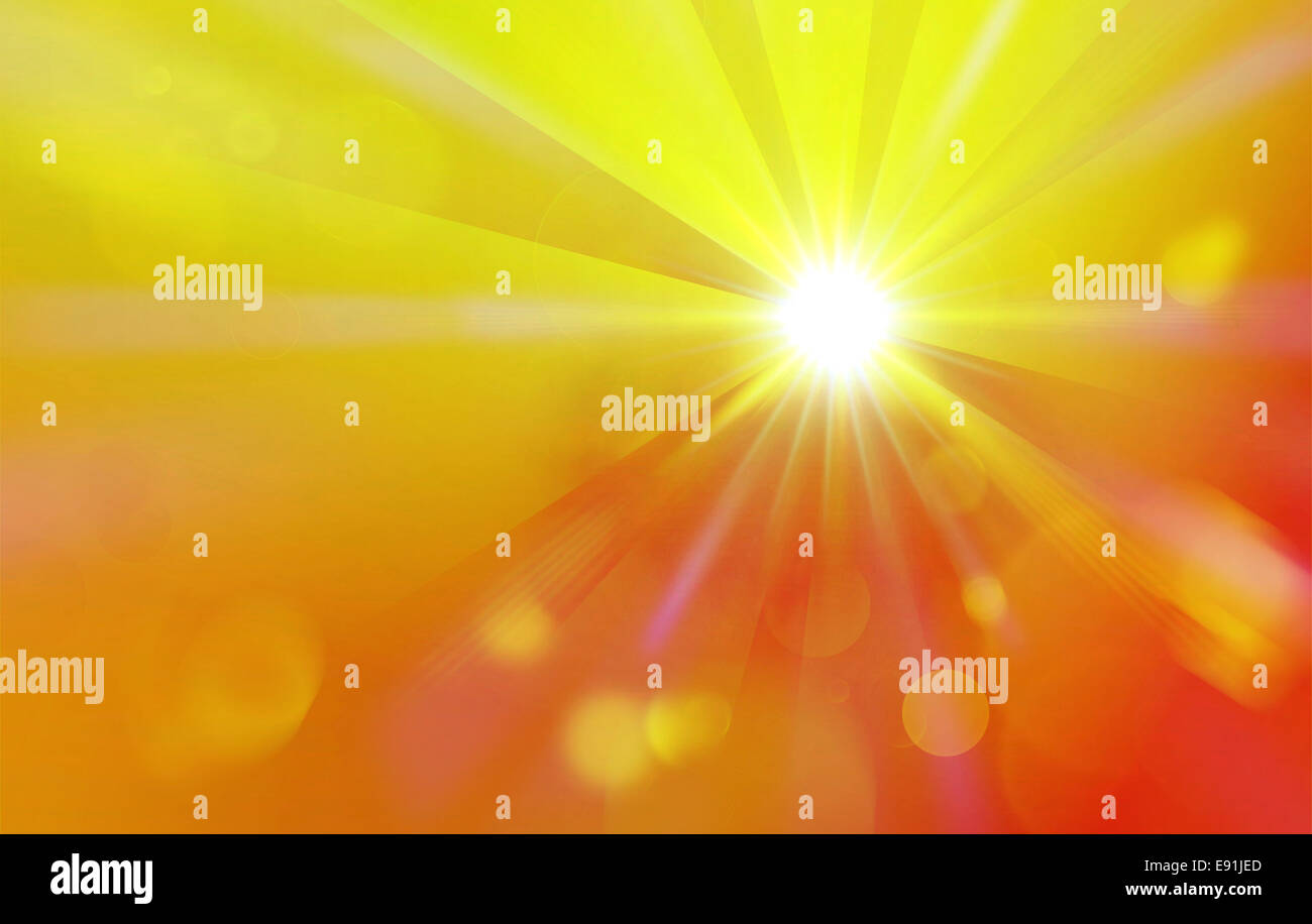 Sonnenstrahlen illustration hi-res stock photography and images - Alamy