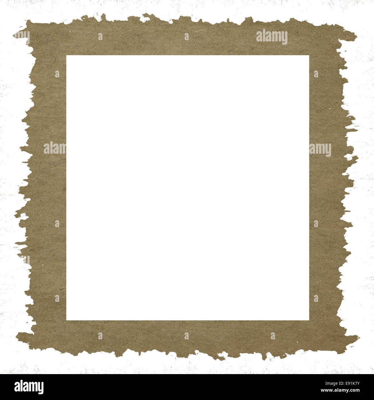 decorative frame from old paper Stock Photo - Alamy