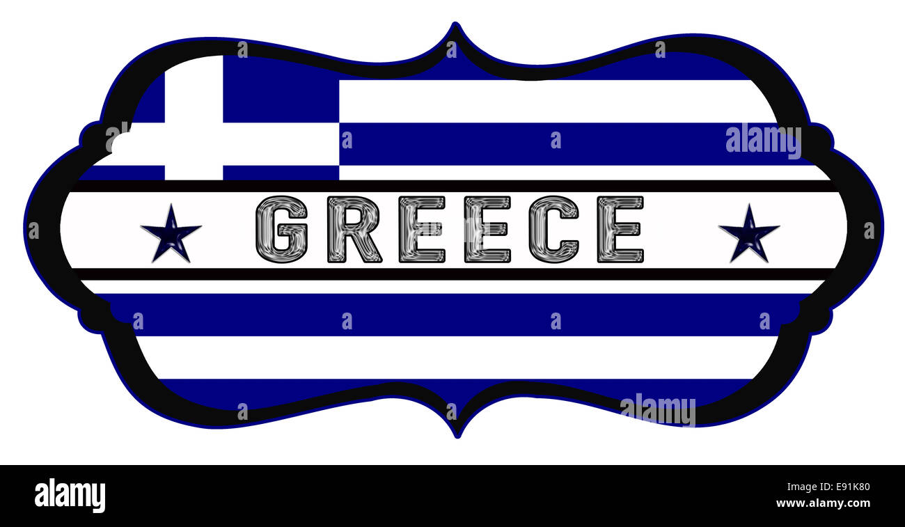 Greece logo Cut Out Stock Images & Pictures - Alamy
