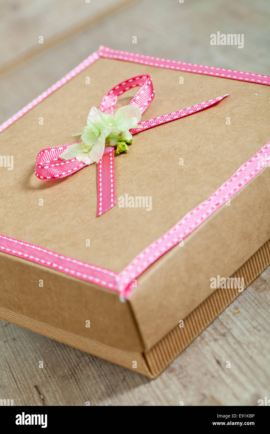 Cute present pack Stock Photo - Alamy