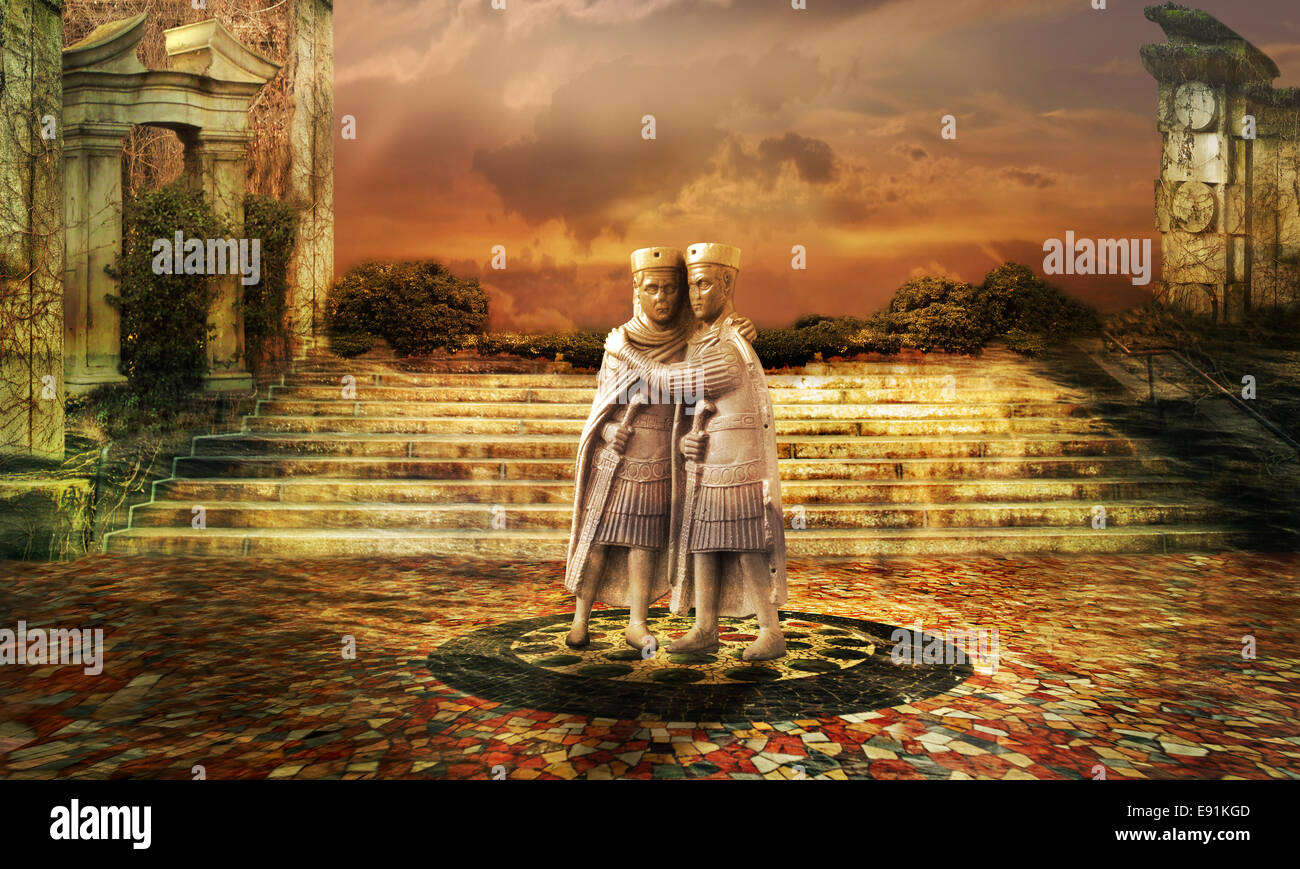 Tetrarchs hi-res stock photography and images - Alamy