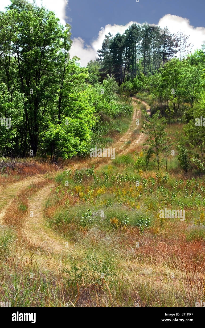 Rural road balkans hi-res stock photography and images - Alamy