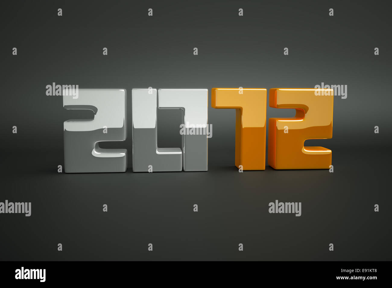 3d new year 2012 Stock Photo - Alamy