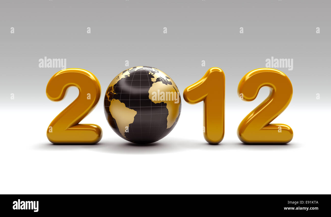 Happy new year shape hi-res stock photography and images - Alamy