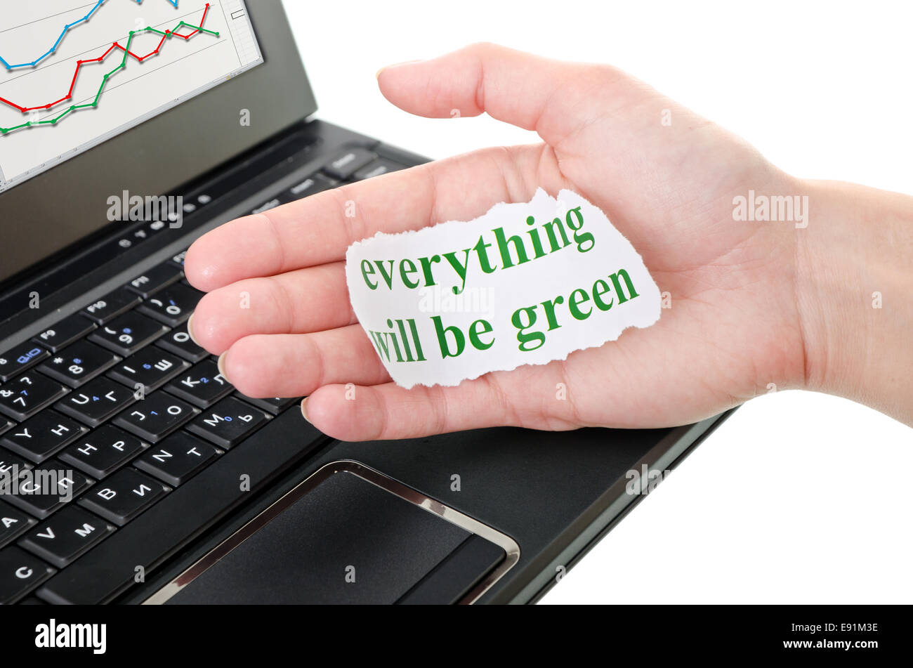 everything will be green Stock Photo - Alamy