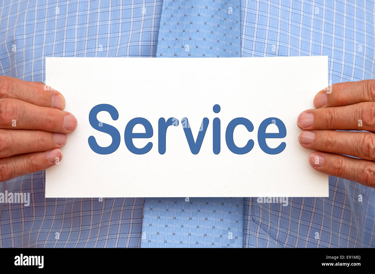 Service - Business Concept Stock Photo - Alamy
