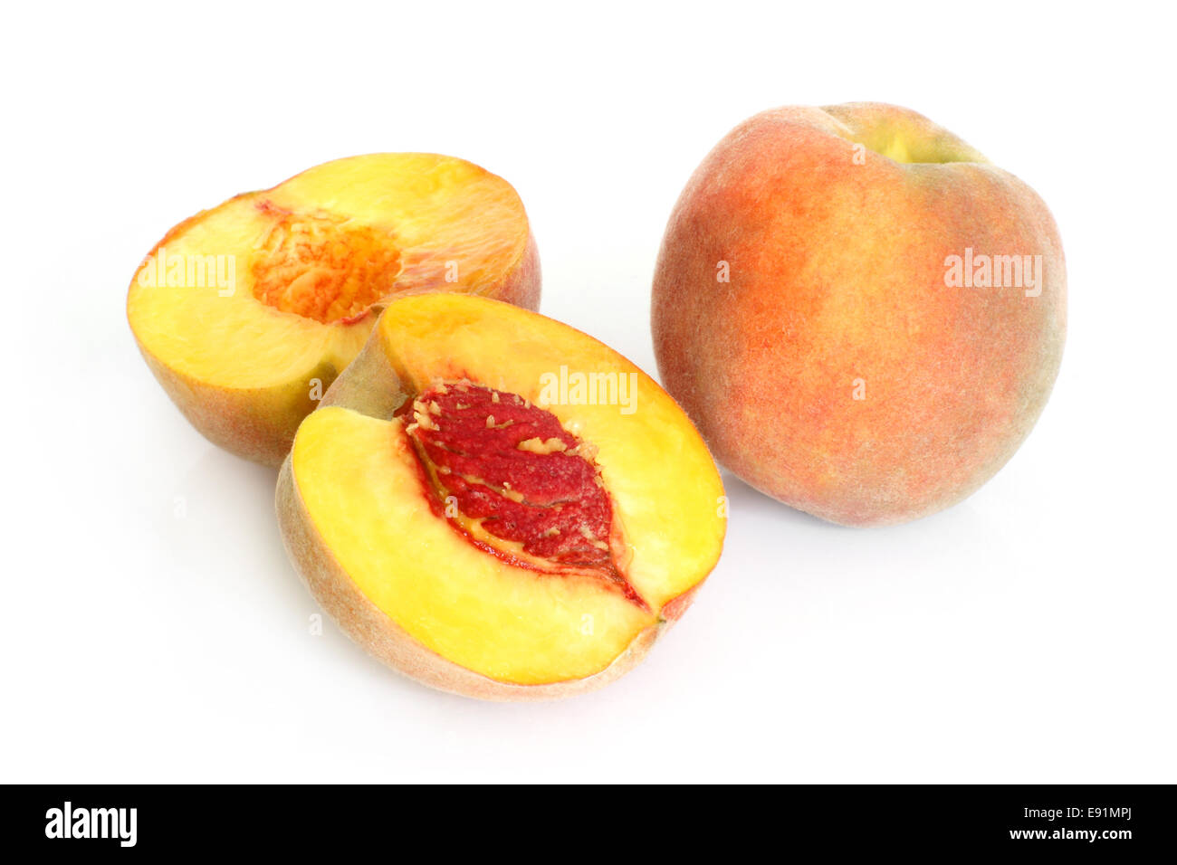 Simple peach Cut Out Stock Images & Pictures - Alamy