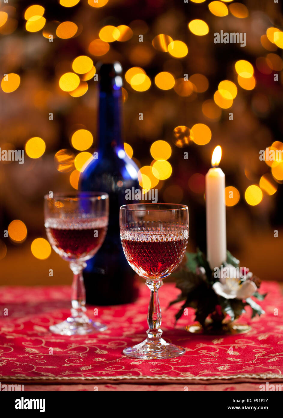Red sherry glasses hi-res stock photography and images - Alamy