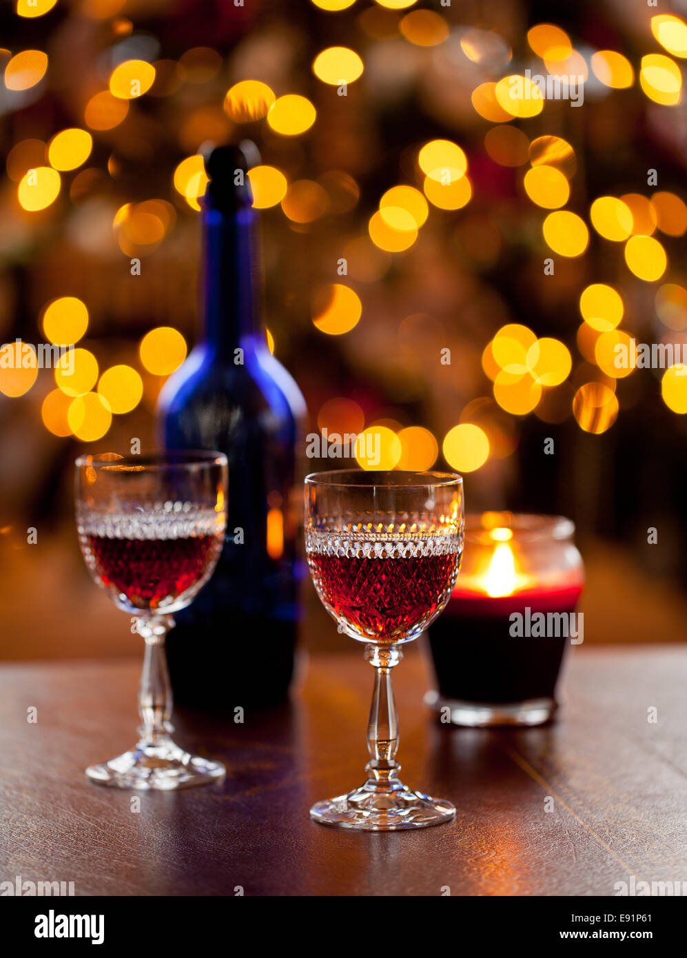 Red sherry glasses hi-res stock photography and images - Alamy