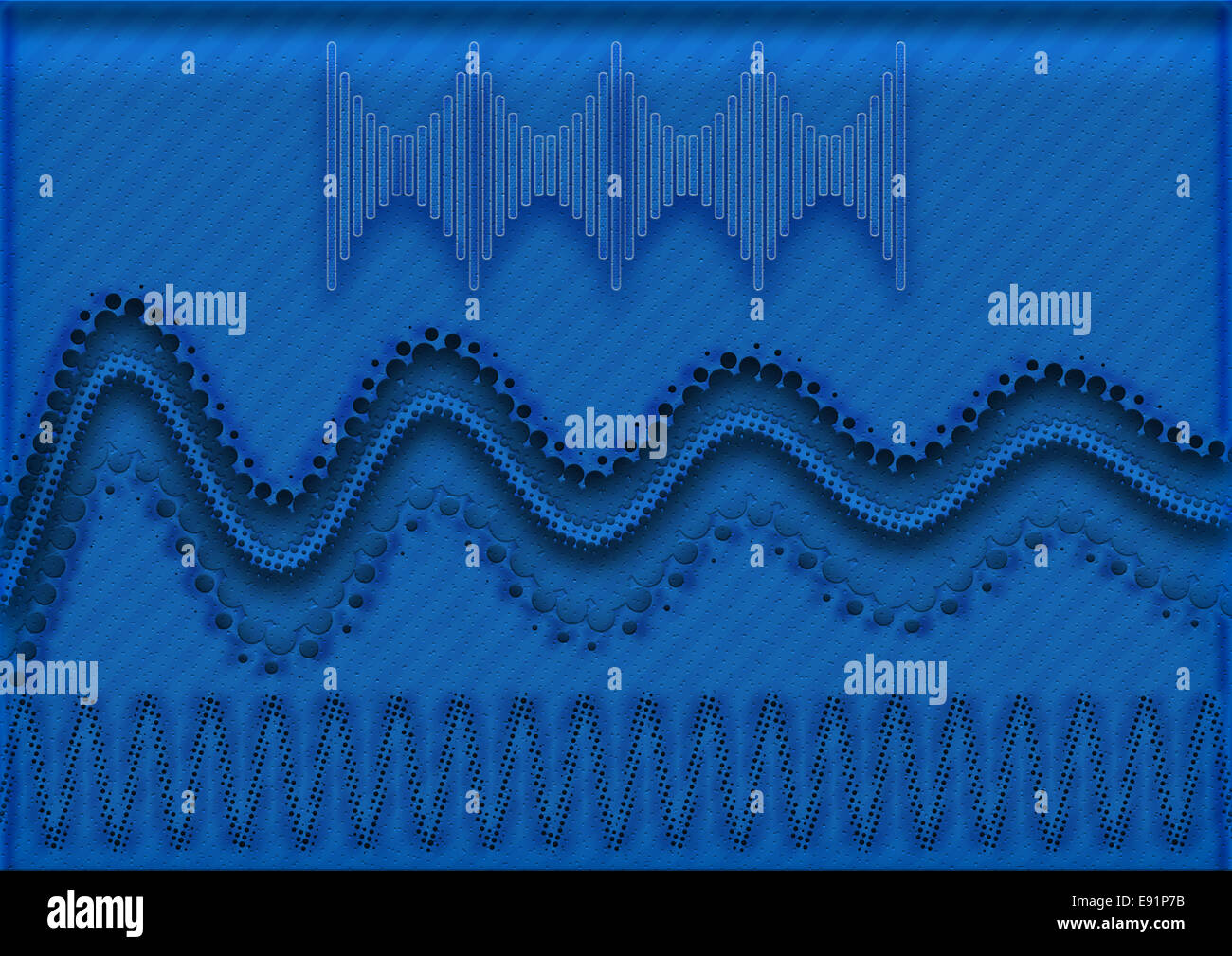 Tech wave background Stock Photo - Alamy