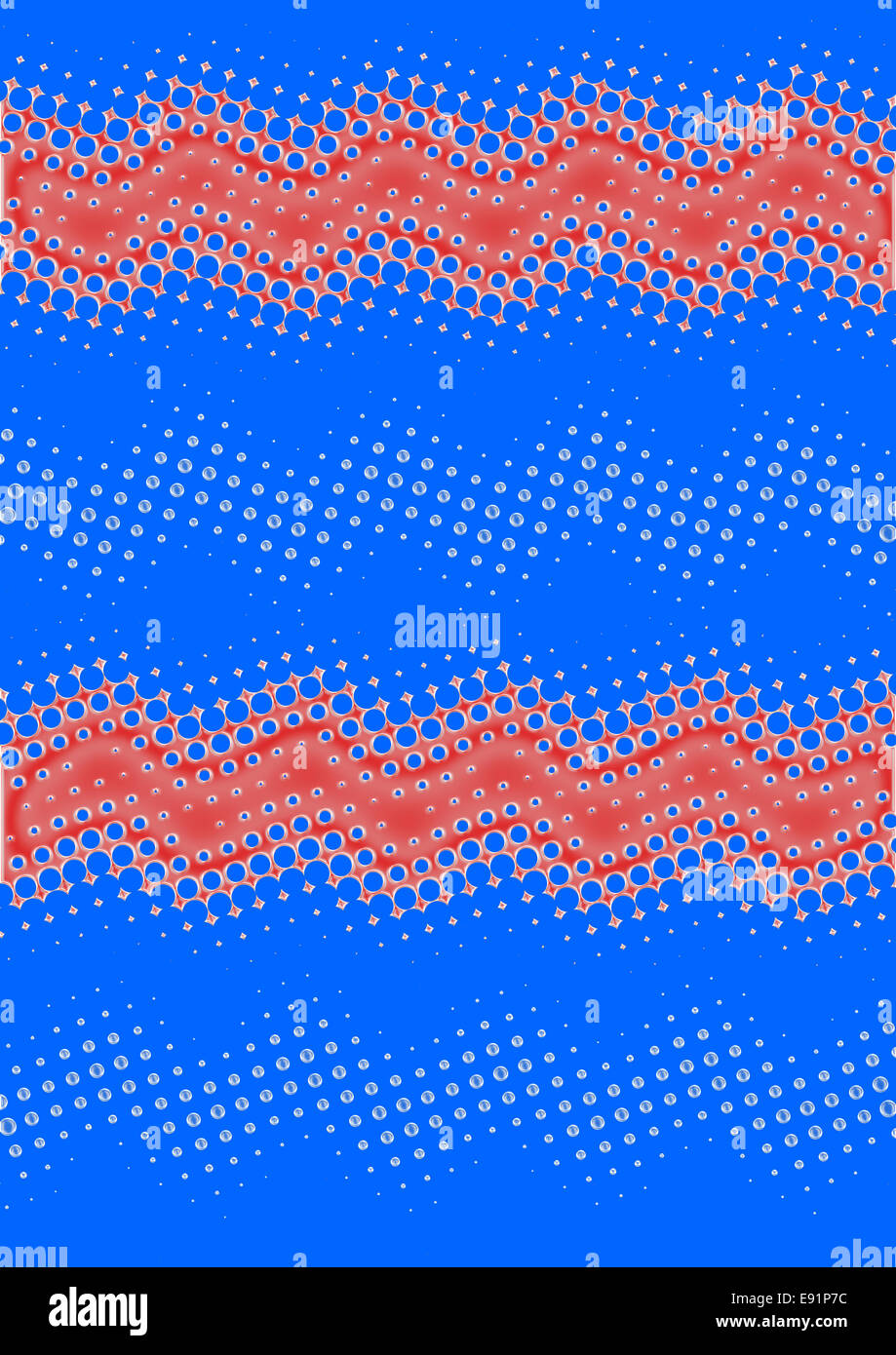 Abstract multicolored tech wave background Stock Photo - Alamy