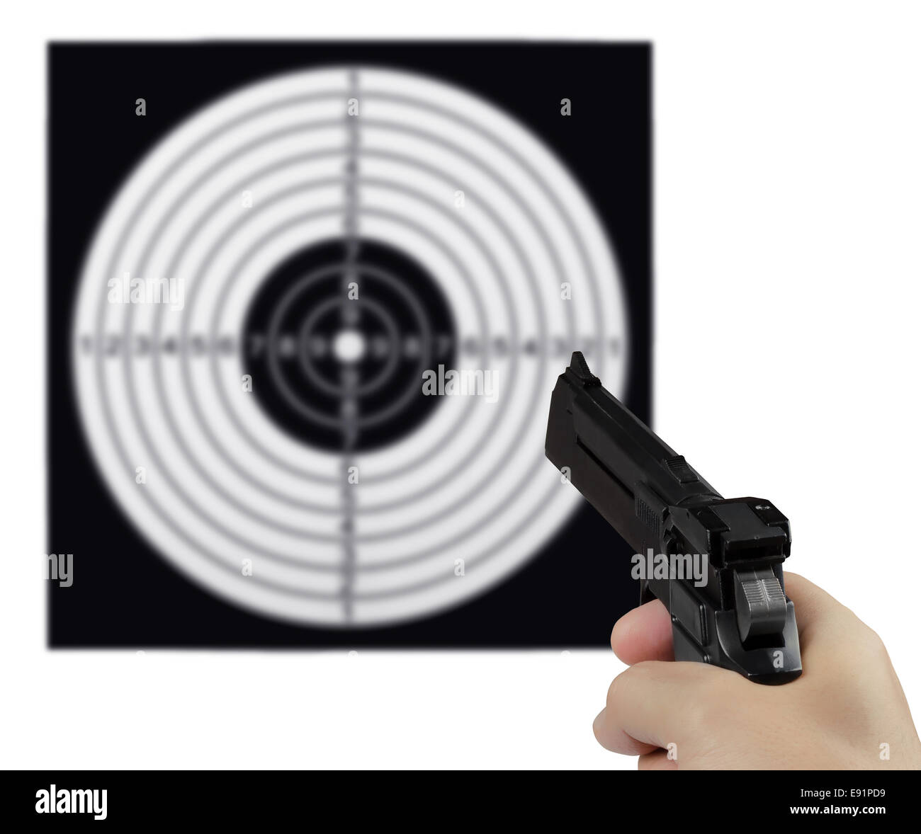 Gun Target High Resolution Stock Photography and Images - Alamy