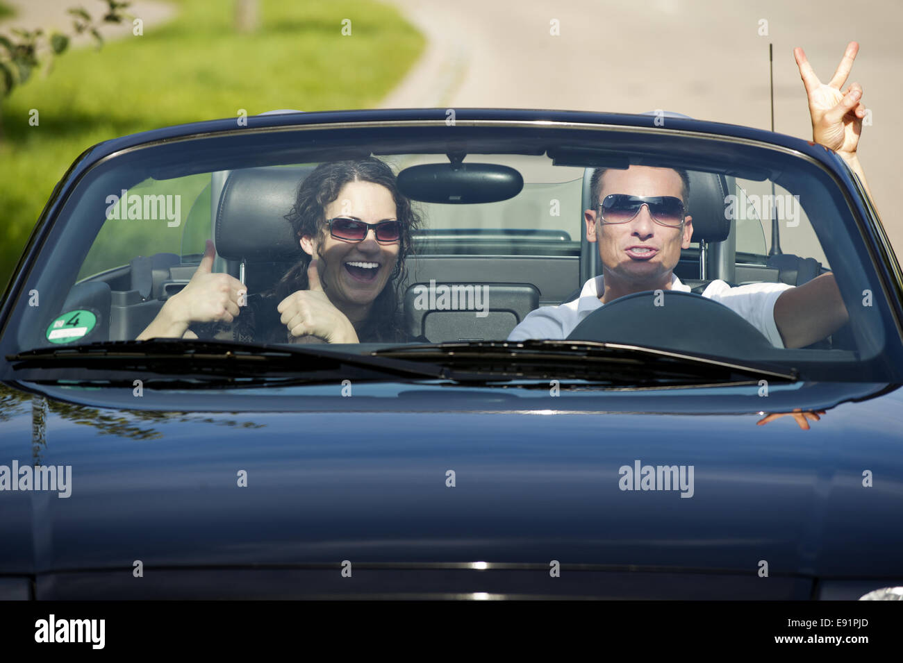 Convertible driving hi-res stock photography and images - Alamy