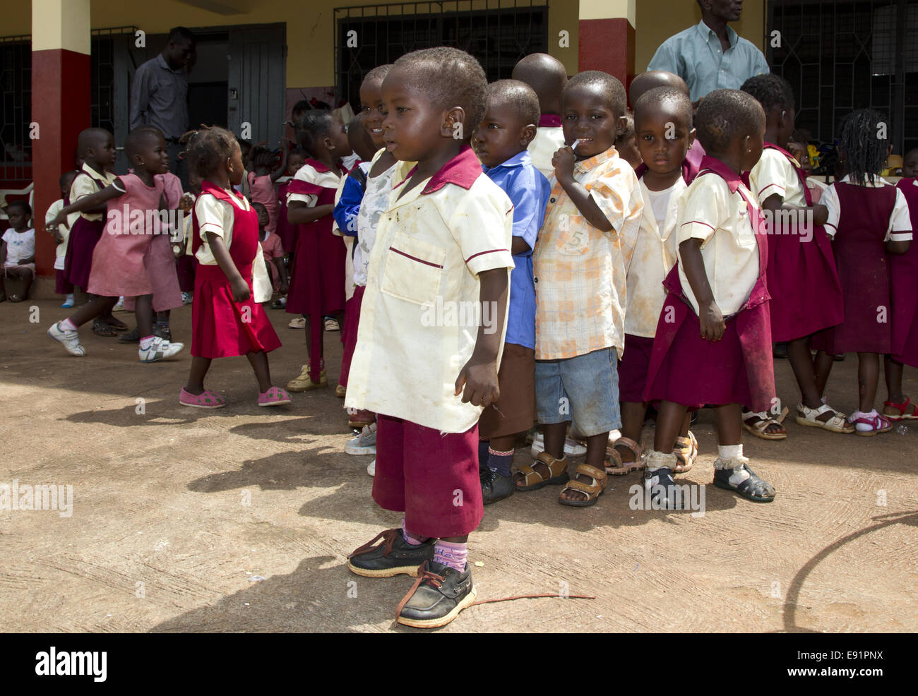 Preschool kids Konongo,Ghana Stock Photo - Alamy