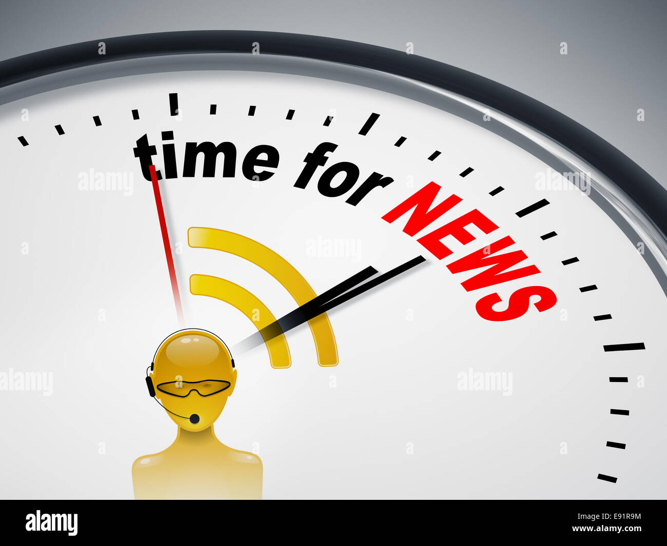 time for news Stock Photo - Alamy