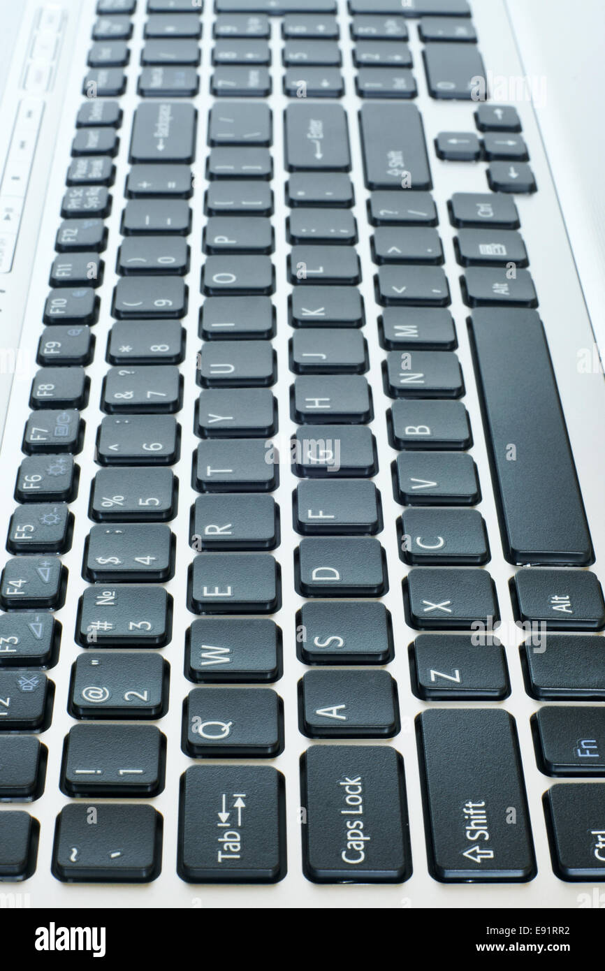 Part of computer keyboard Stock Photo - Alamy