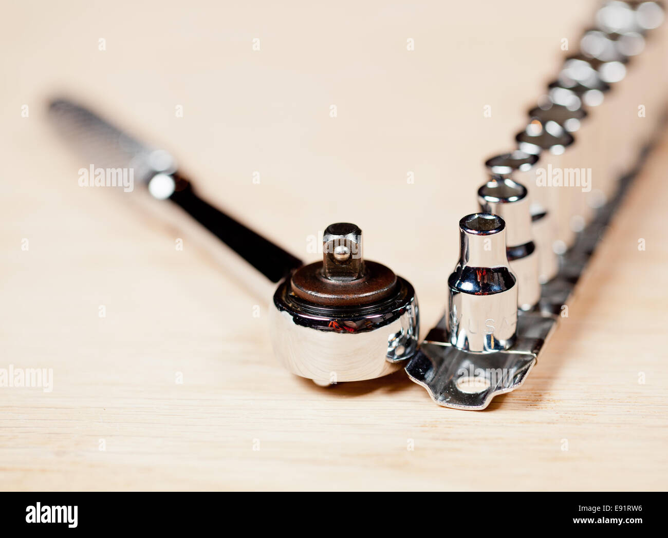 Miniature socket set Stock Photo - Alamy