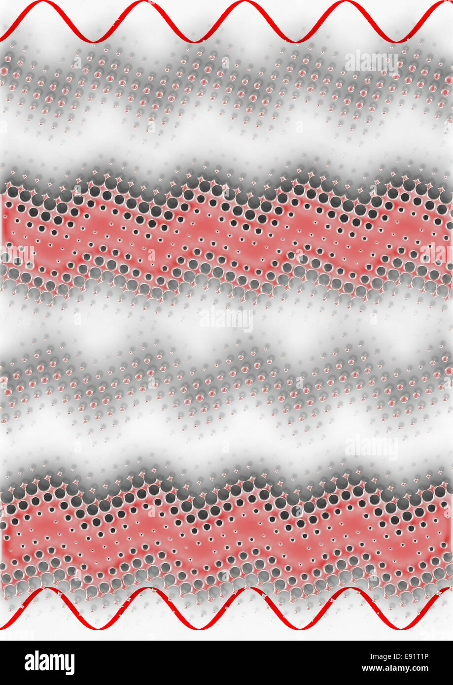 Abstract tech wave hi-res stock photography and images - Alamy