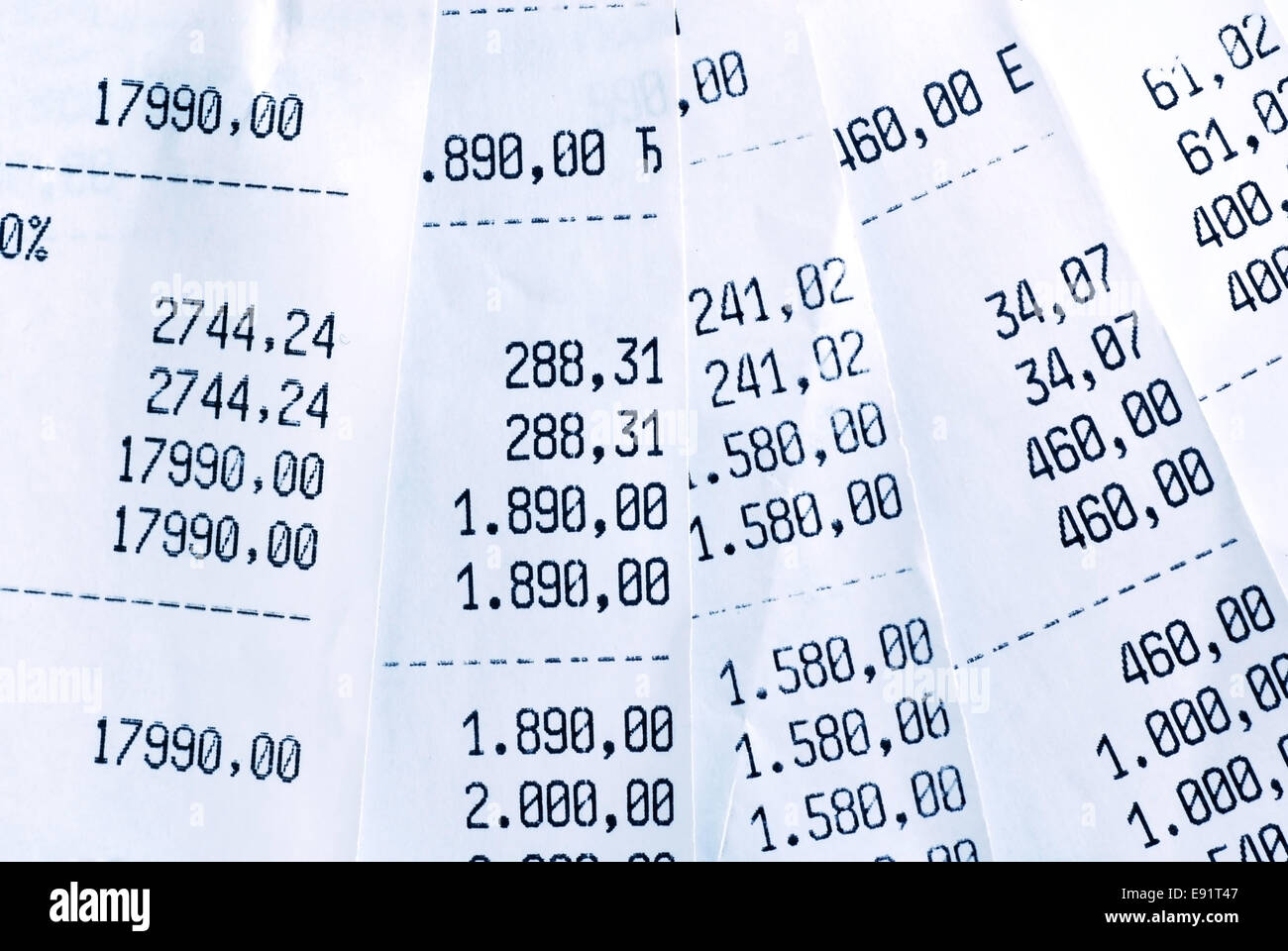 Paid Cash Money Bill Bills High Resolution Stock Photography and Images ...