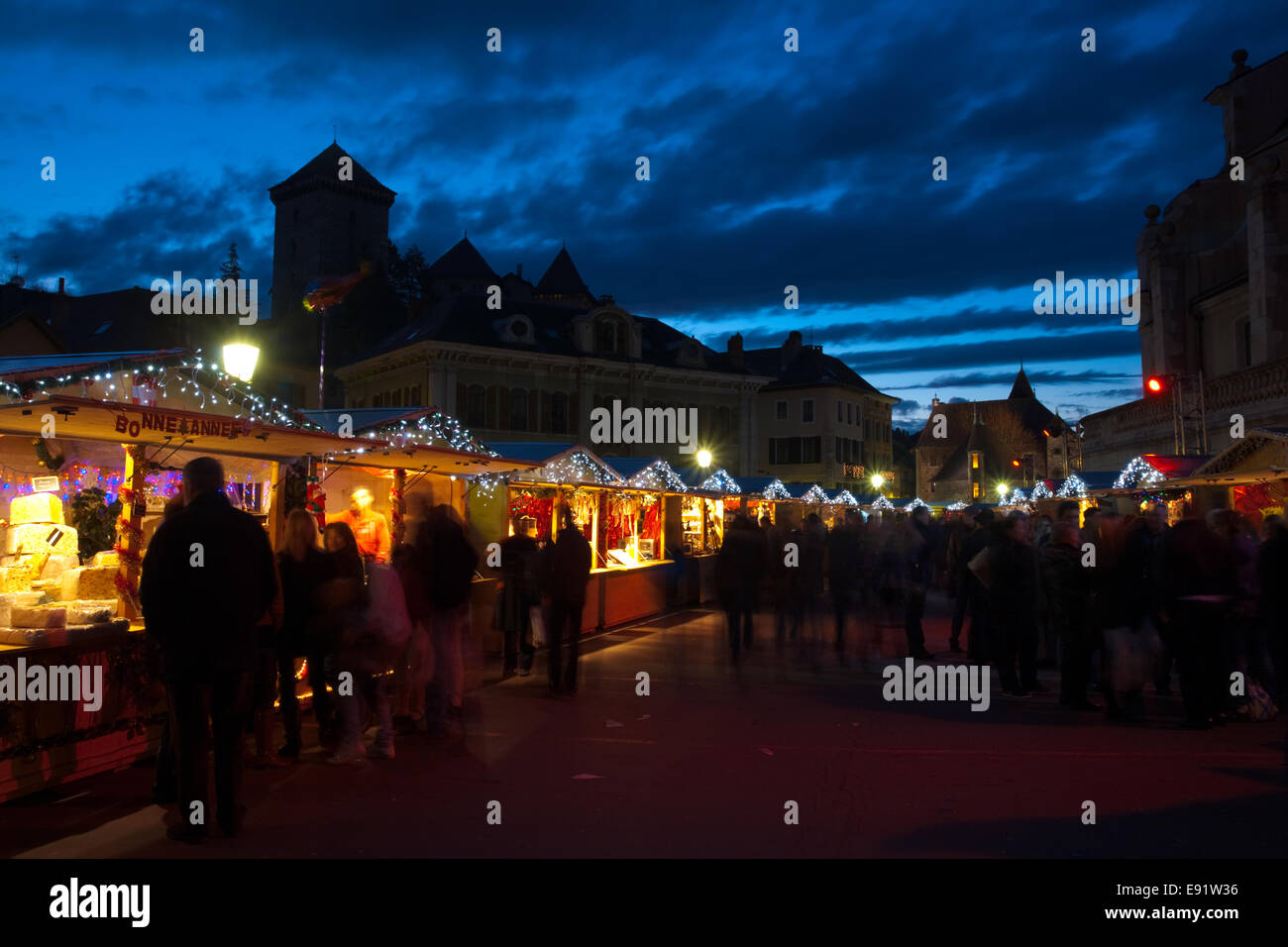 Annecy france christmas market hi-res stock photography and images - Alamy