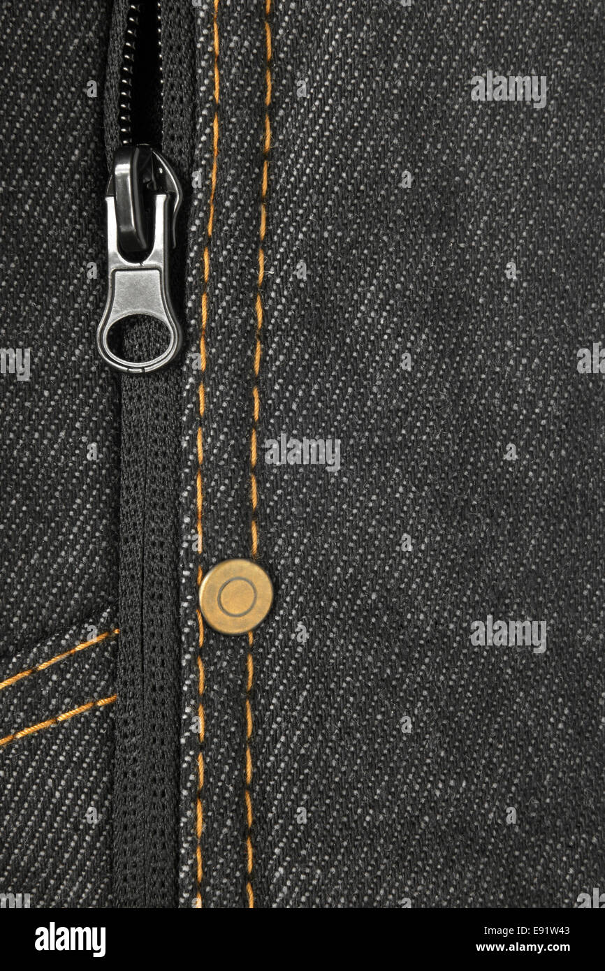 Jean zip hi-res stock photography and images - Alamy
