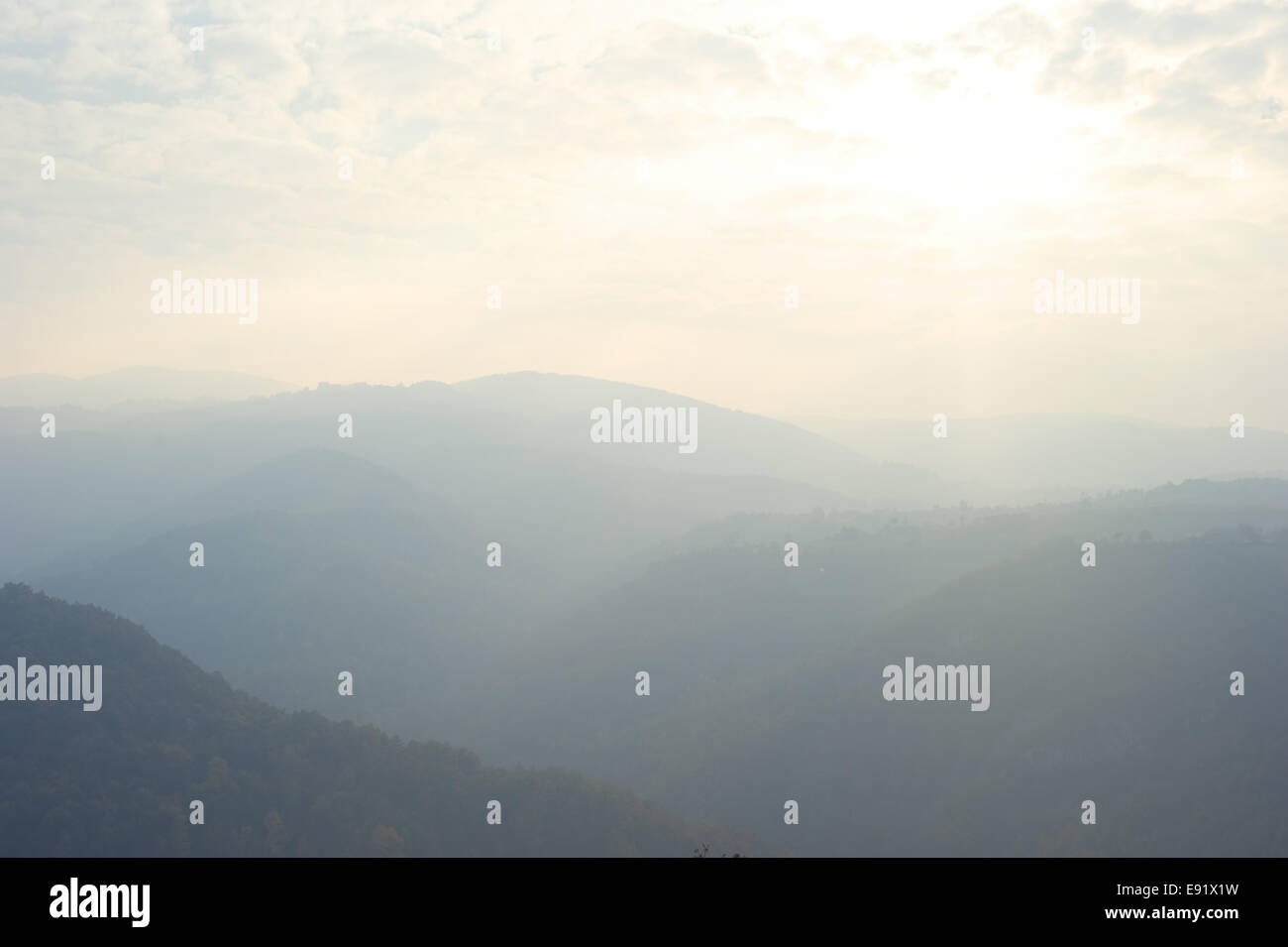 Balkan Mountains in the fall Stock Photo - Alamy