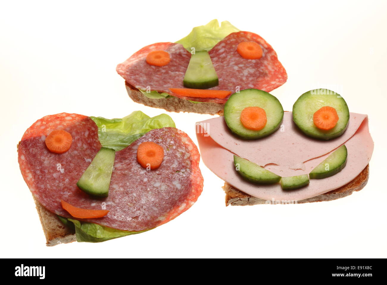 Smiley gesicht wurst hi-res stock photography and images - Alamy