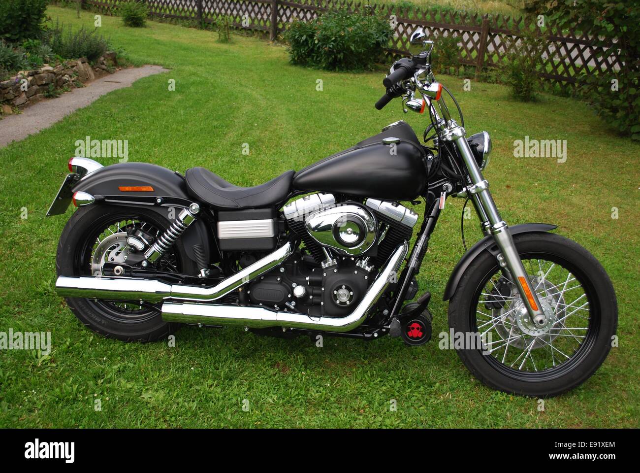 motocycle custom bike Stock Photo - Alamy