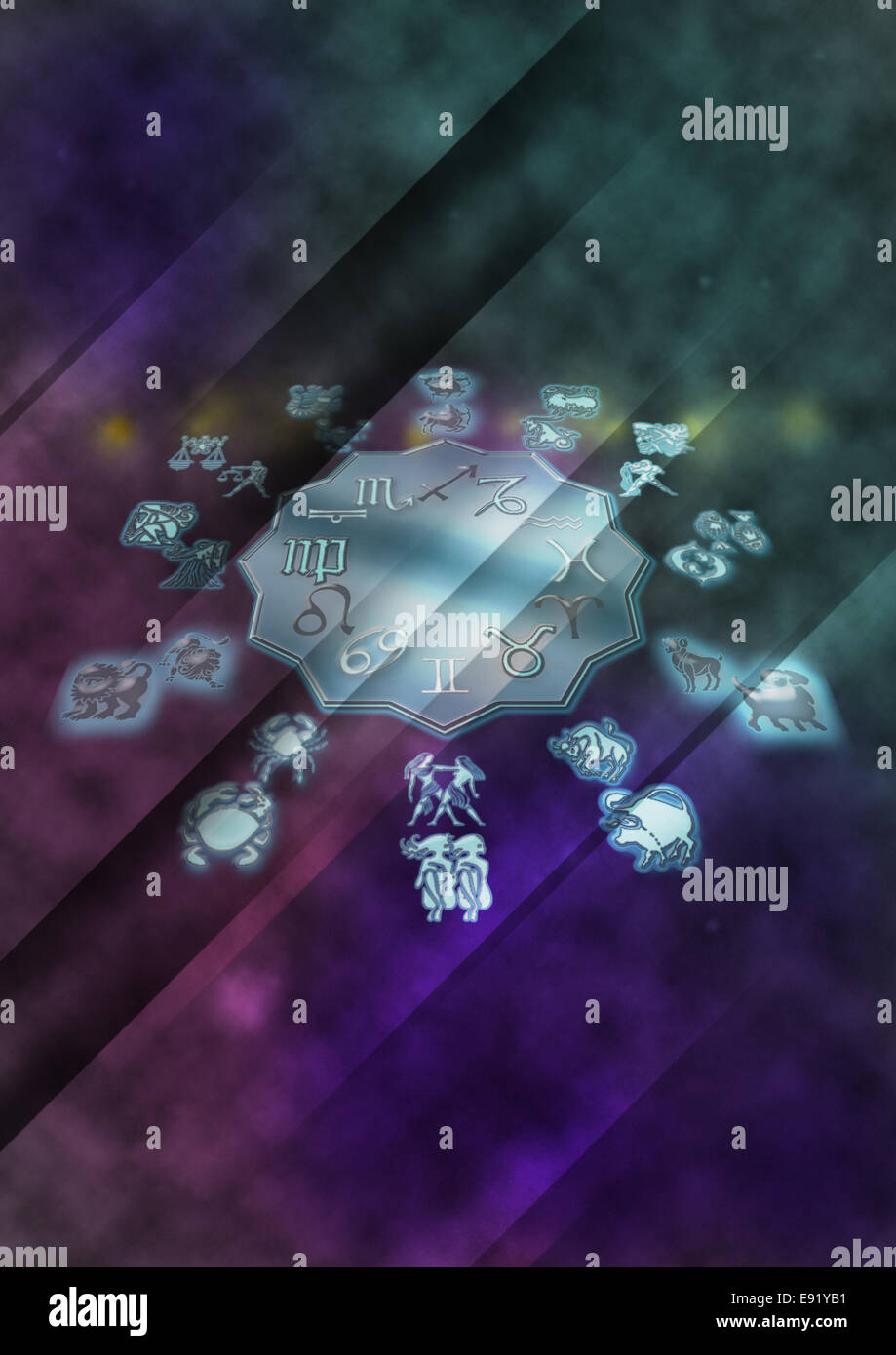 galactic abstract design Stock Photo - Alamy