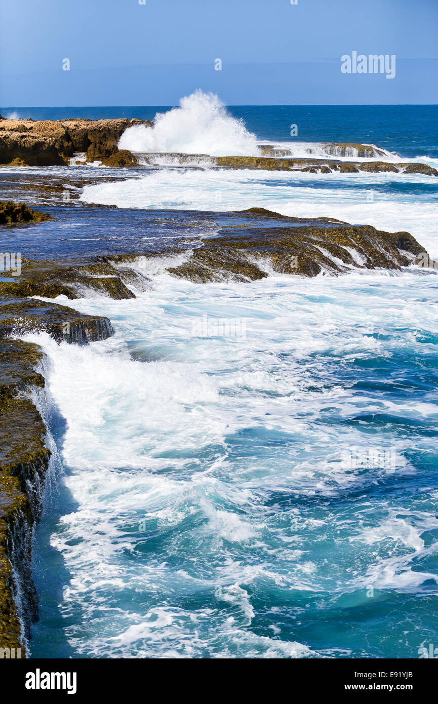 Coastline near Carnarvon in Western Australia Stock Photo - Alamy