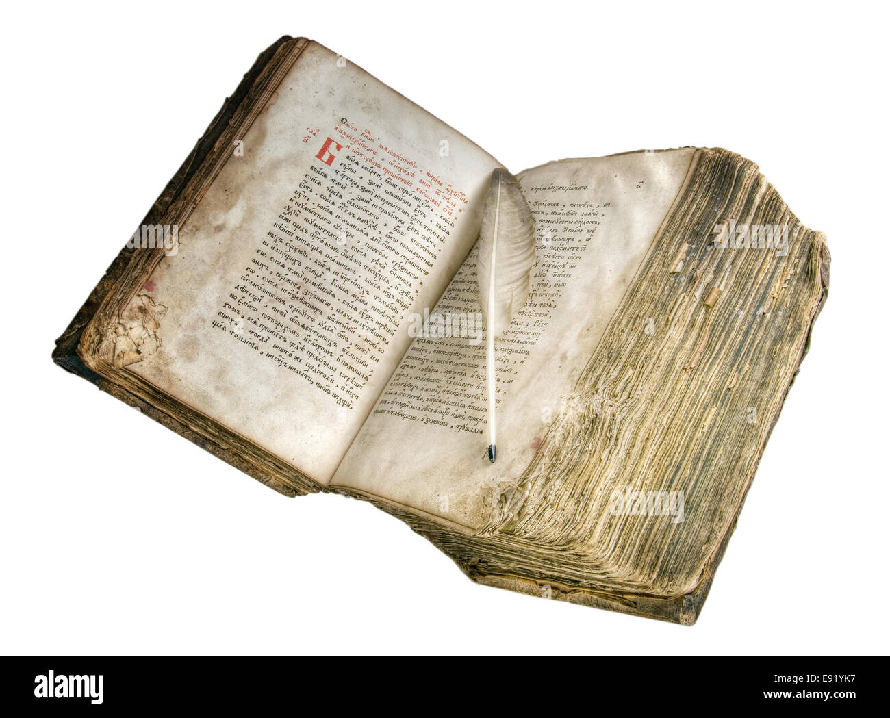 The ancient book Stock Photo - Alamy