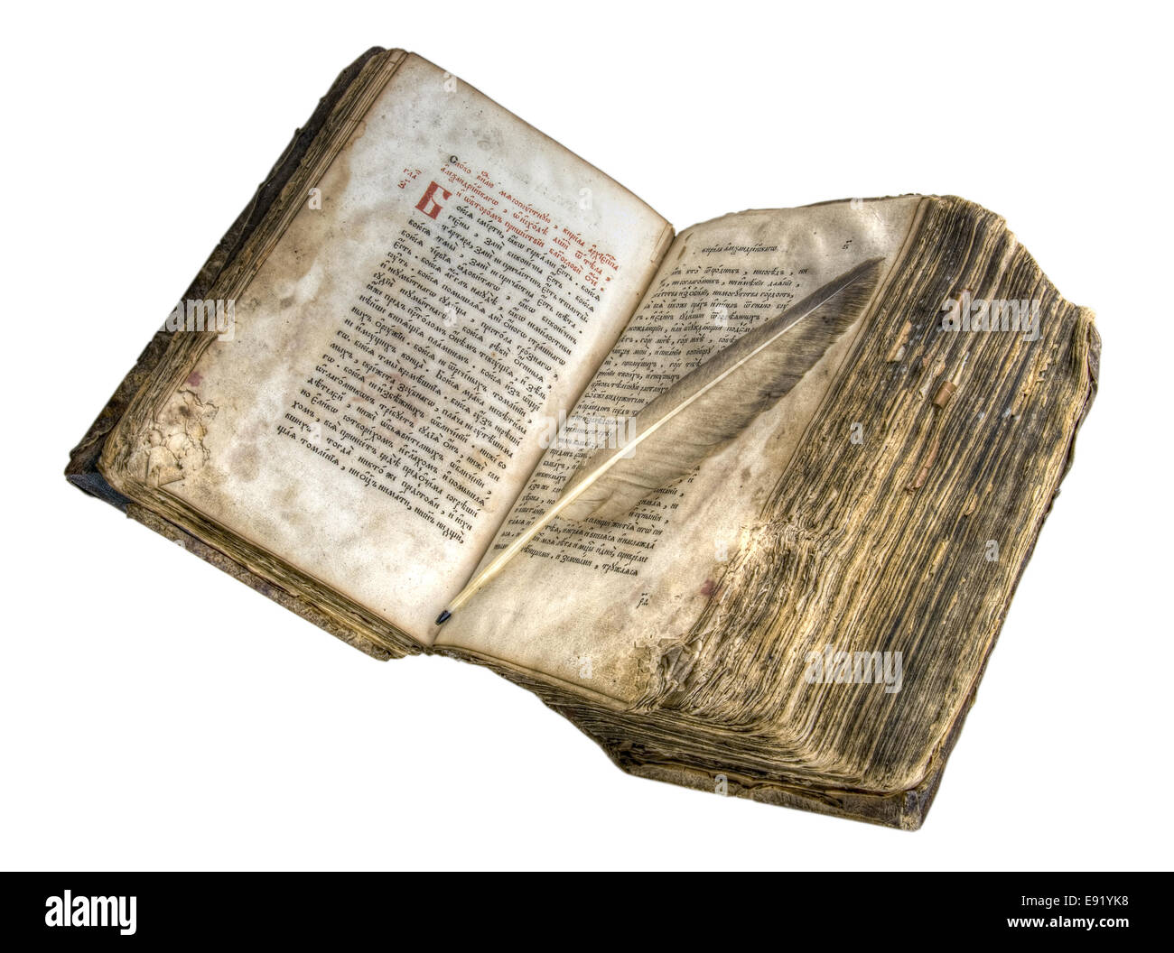 The ancient book Stock Photo - Alamy