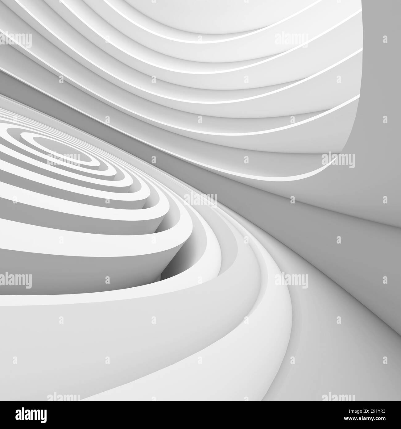 Futuristic Architecture Design Stock Photo - Alamy