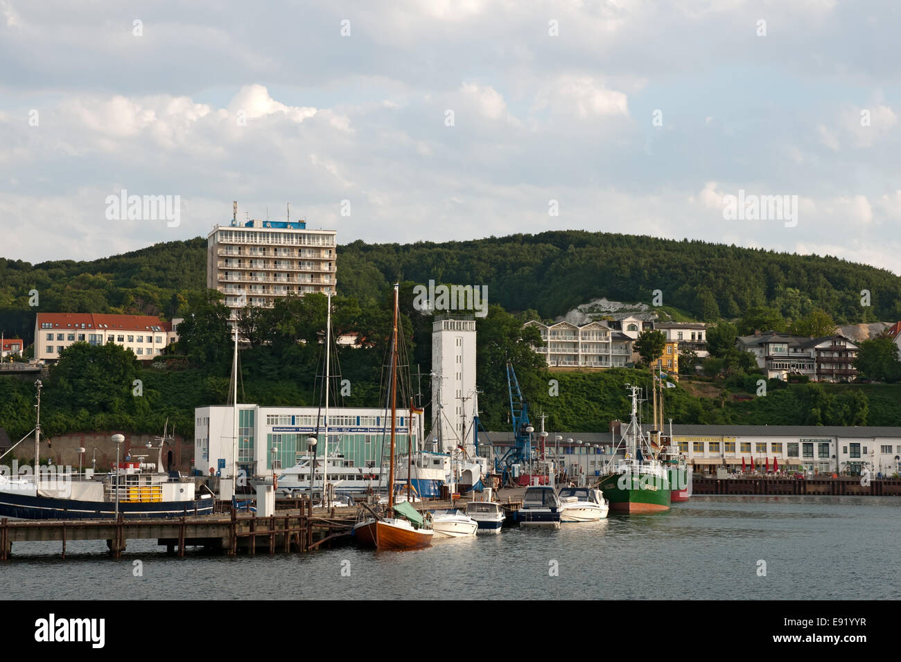 In the harbour of Sassnitz, Ruegen, Germany Stock Photo - Alamy