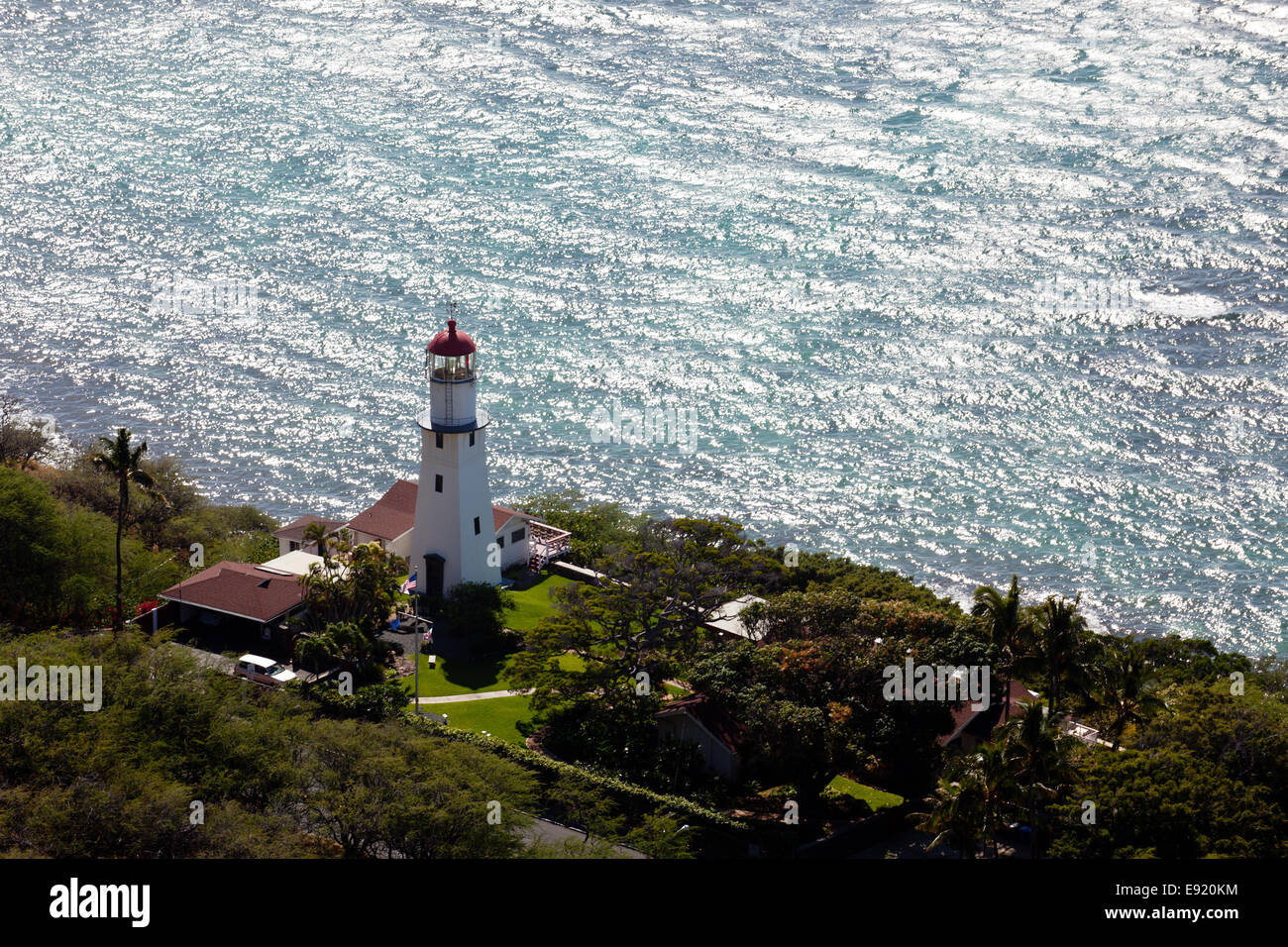 Diamond head lighthouse hi-res stock photography and images - Alamy