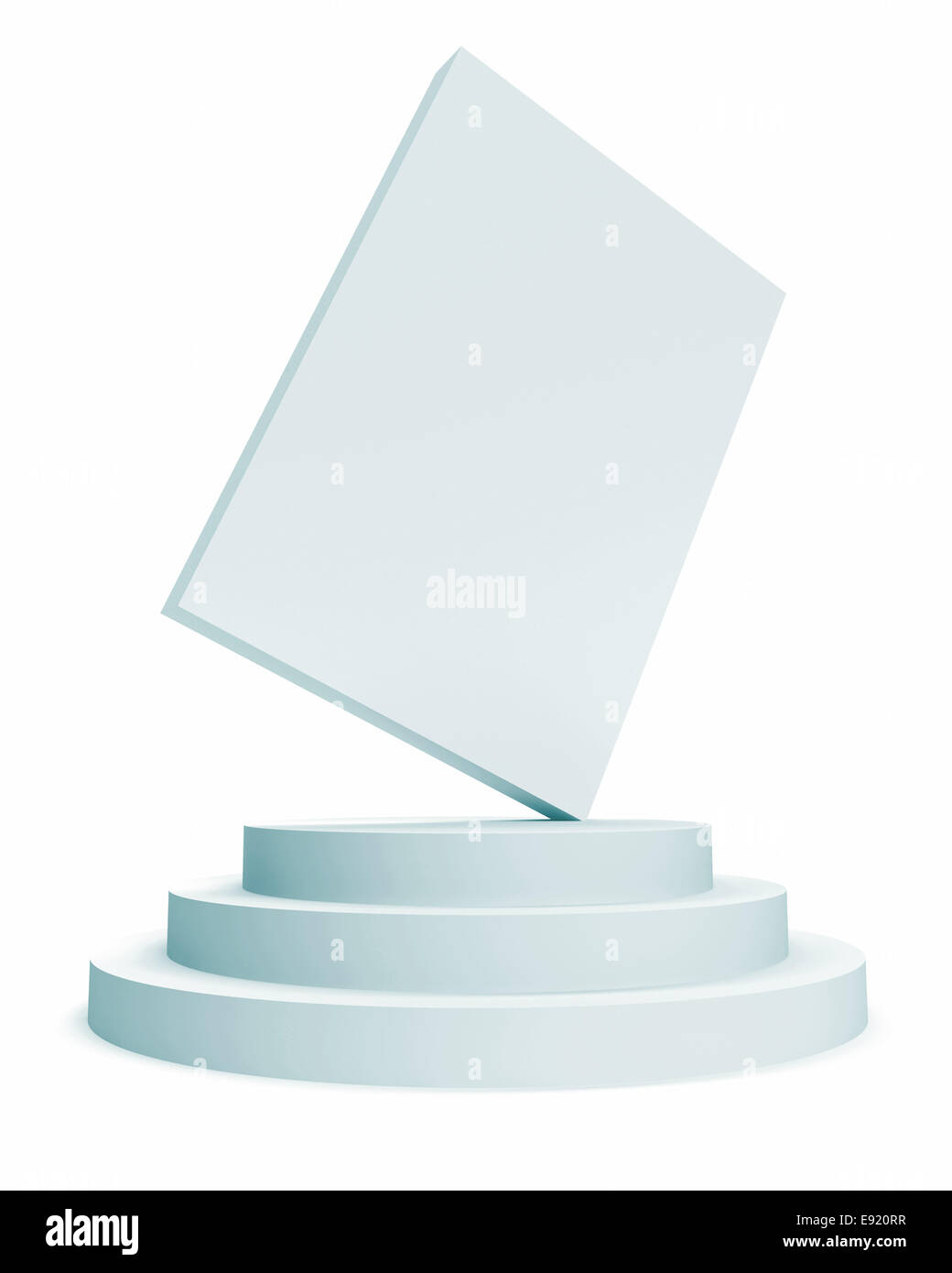 Isolated White Box Stock Photo - Alamy