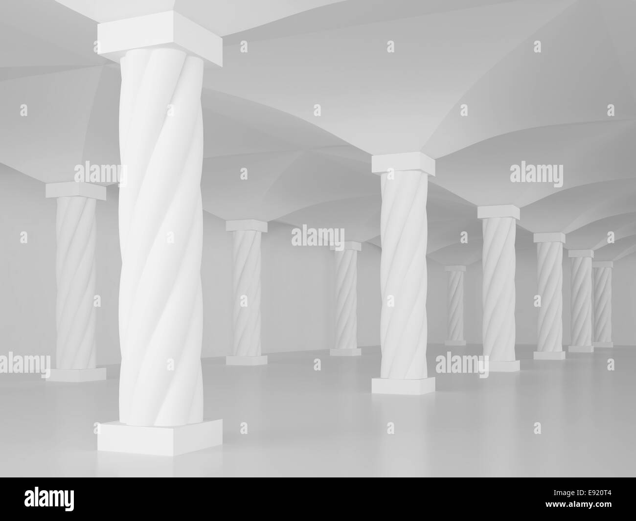 Old mansion 3d illustration Black and White Stock Photos & Images - Alamy