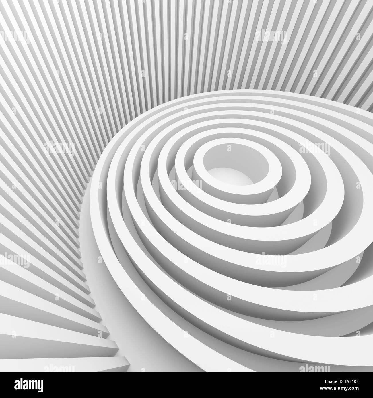 Round shape architecture Black and White Stock Photos & Images - Alamy