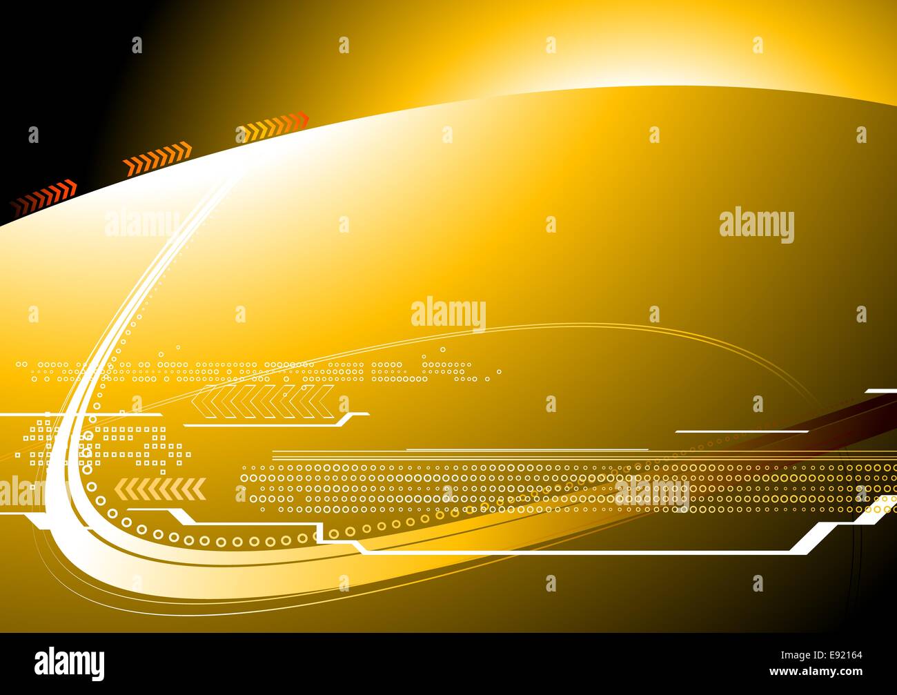 Technical background with arrows, squares and circ Stock Photo - Alamy