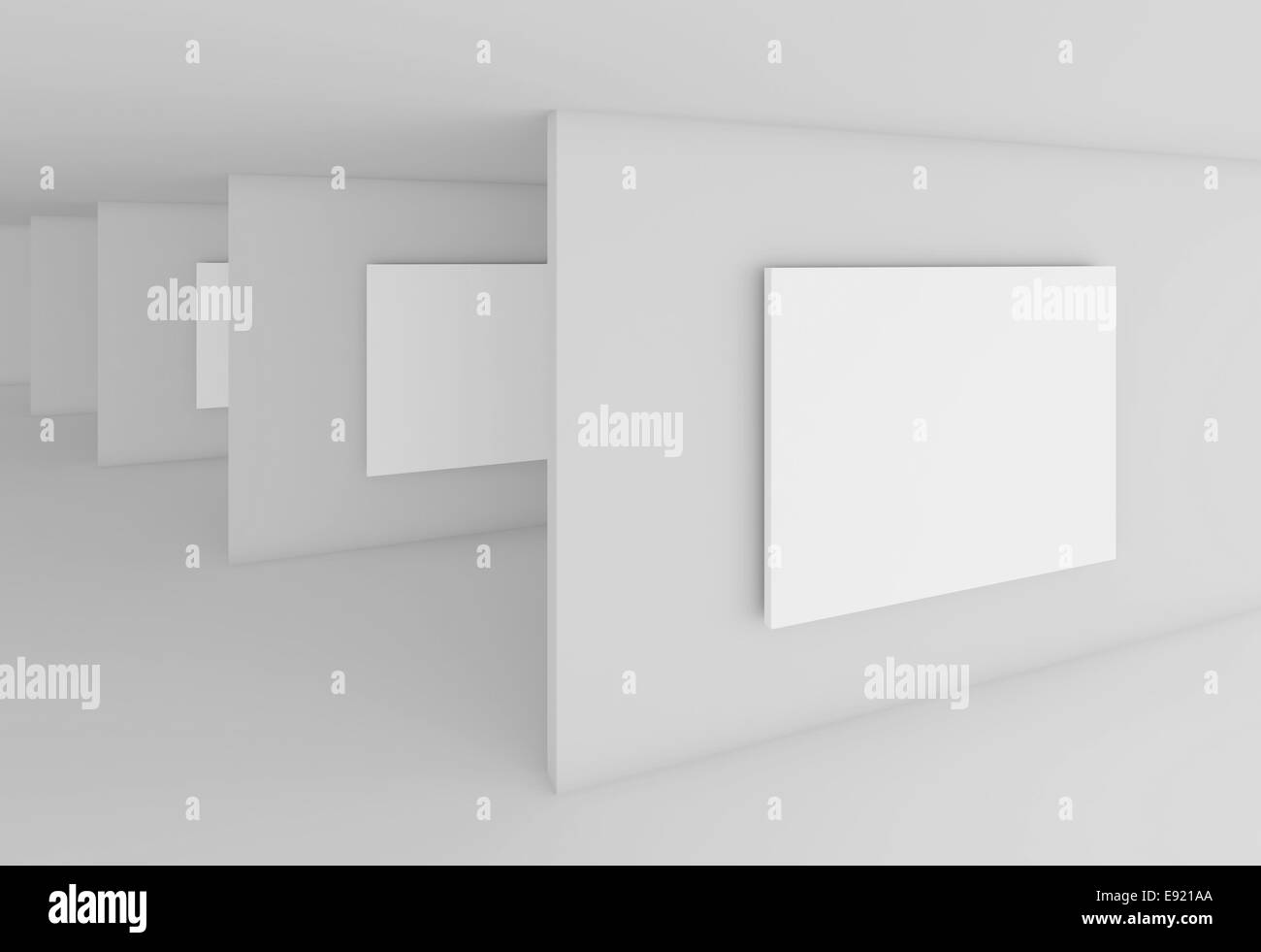 Gallery of paintings Black and White Stock Photos & Images - Alamy