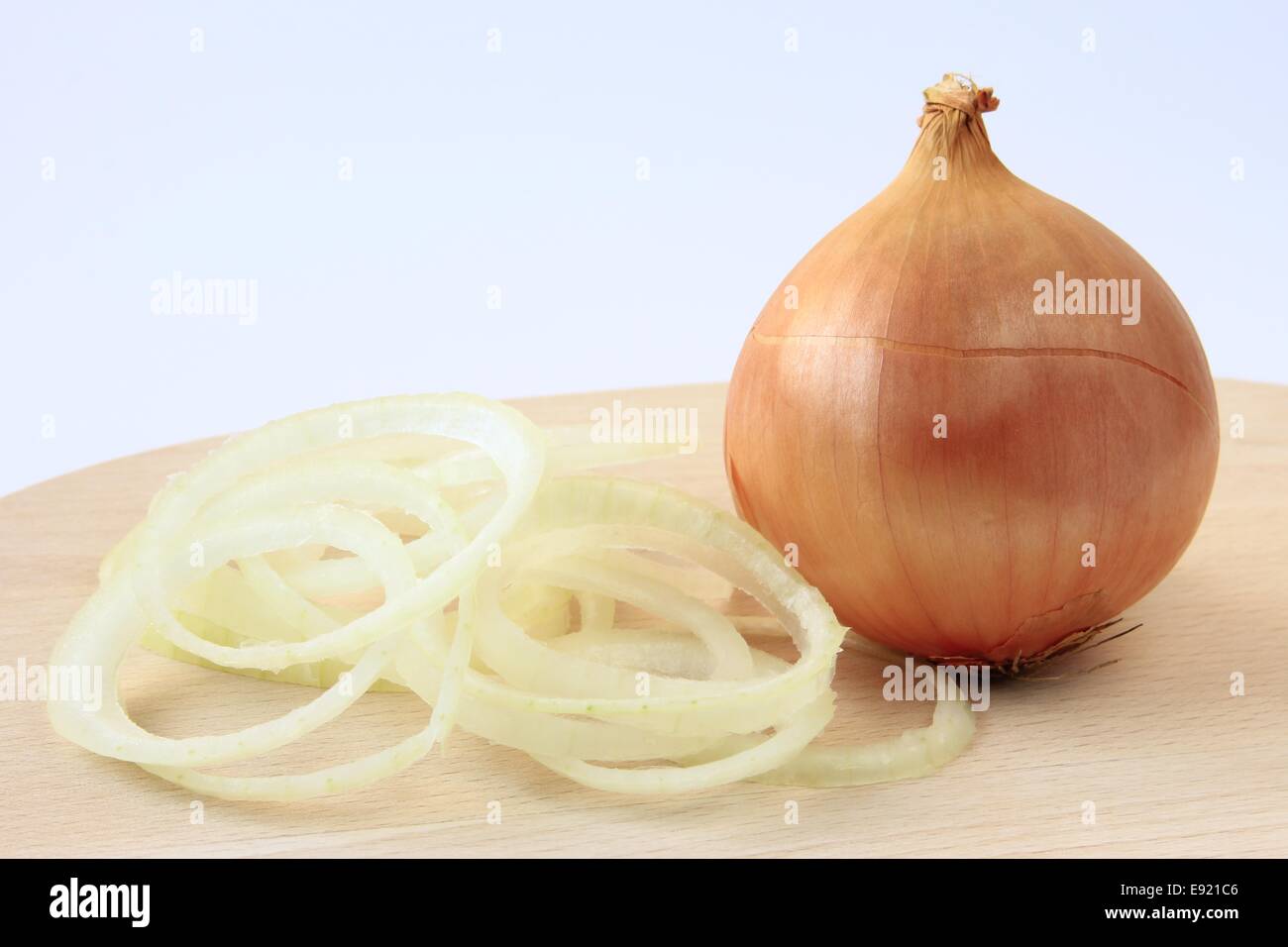 Onion and onion rings Stock Photo - Alamy