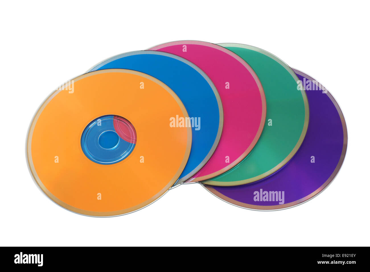 Coloured glass disk Cut Out Stock Images & Pictures - Alamy