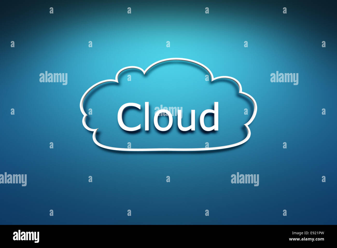 Cloud symbol hi-res stock photography and images - Alamy