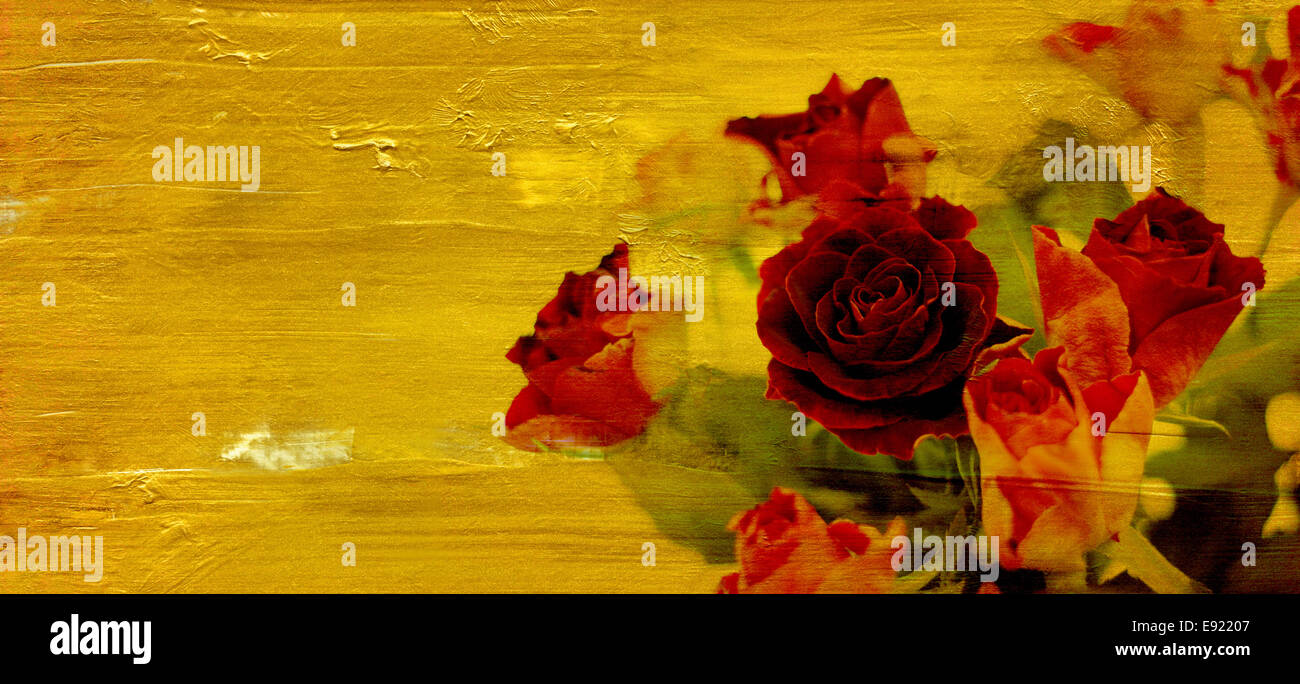 Rose gold paint hi-res stock photography and images - Alamy