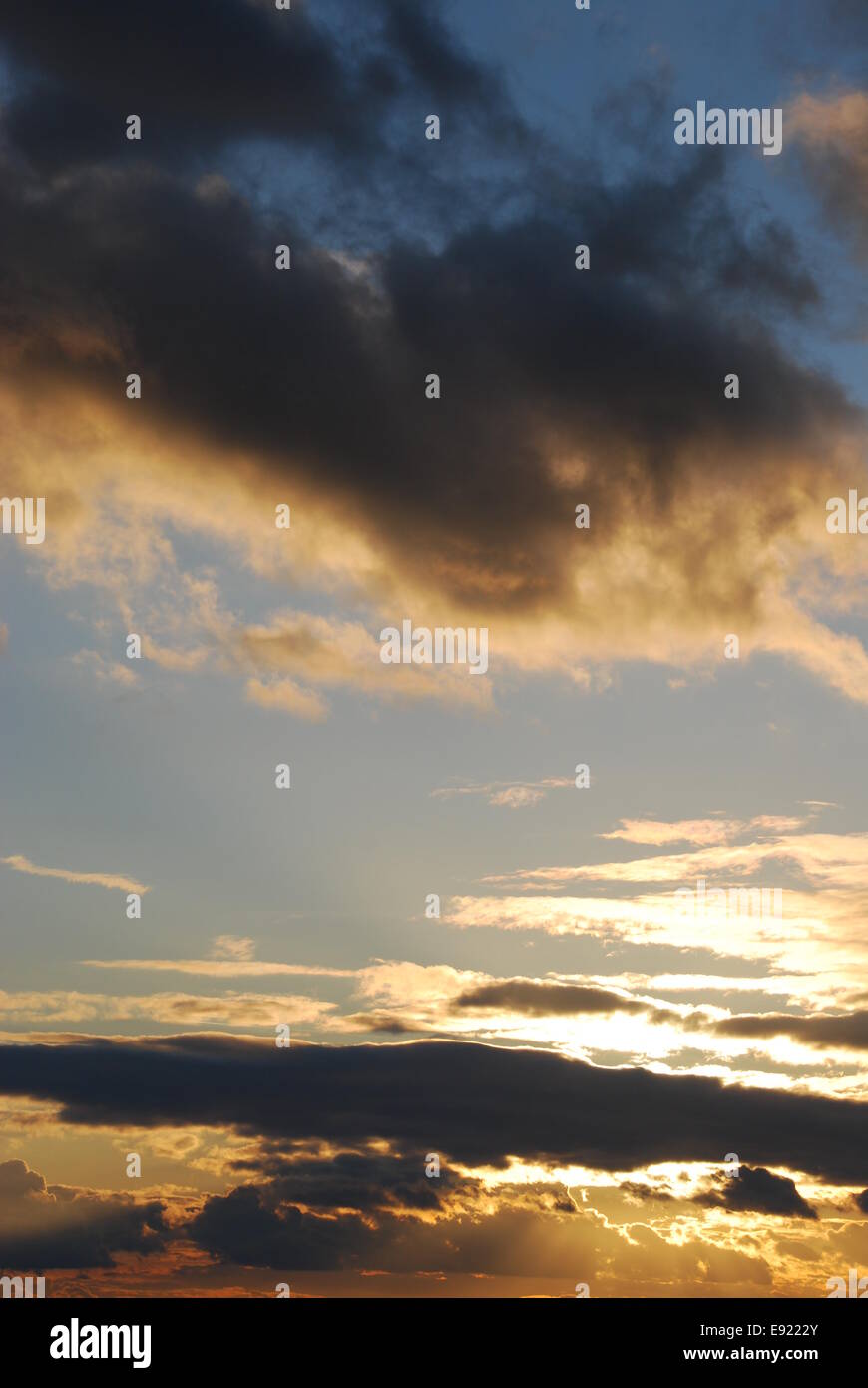 Afterglow sunset hi-res stock photography and images - Alamy