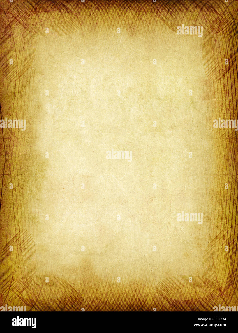 old paper with pattern Stock Photo - Alamy