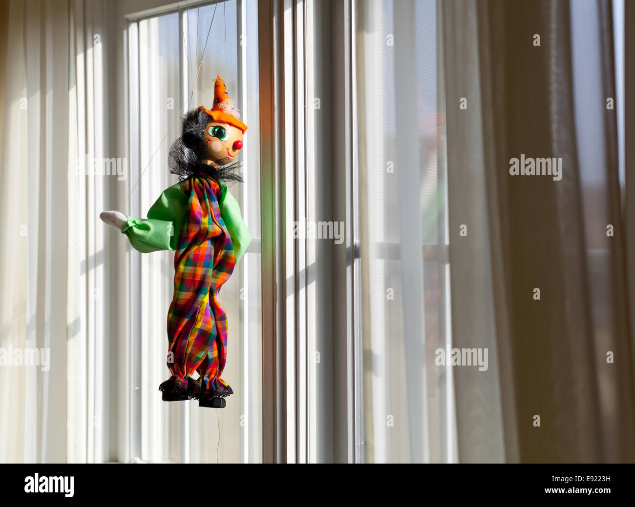 Puppet strings face hi-res stock photography and images - Alamy