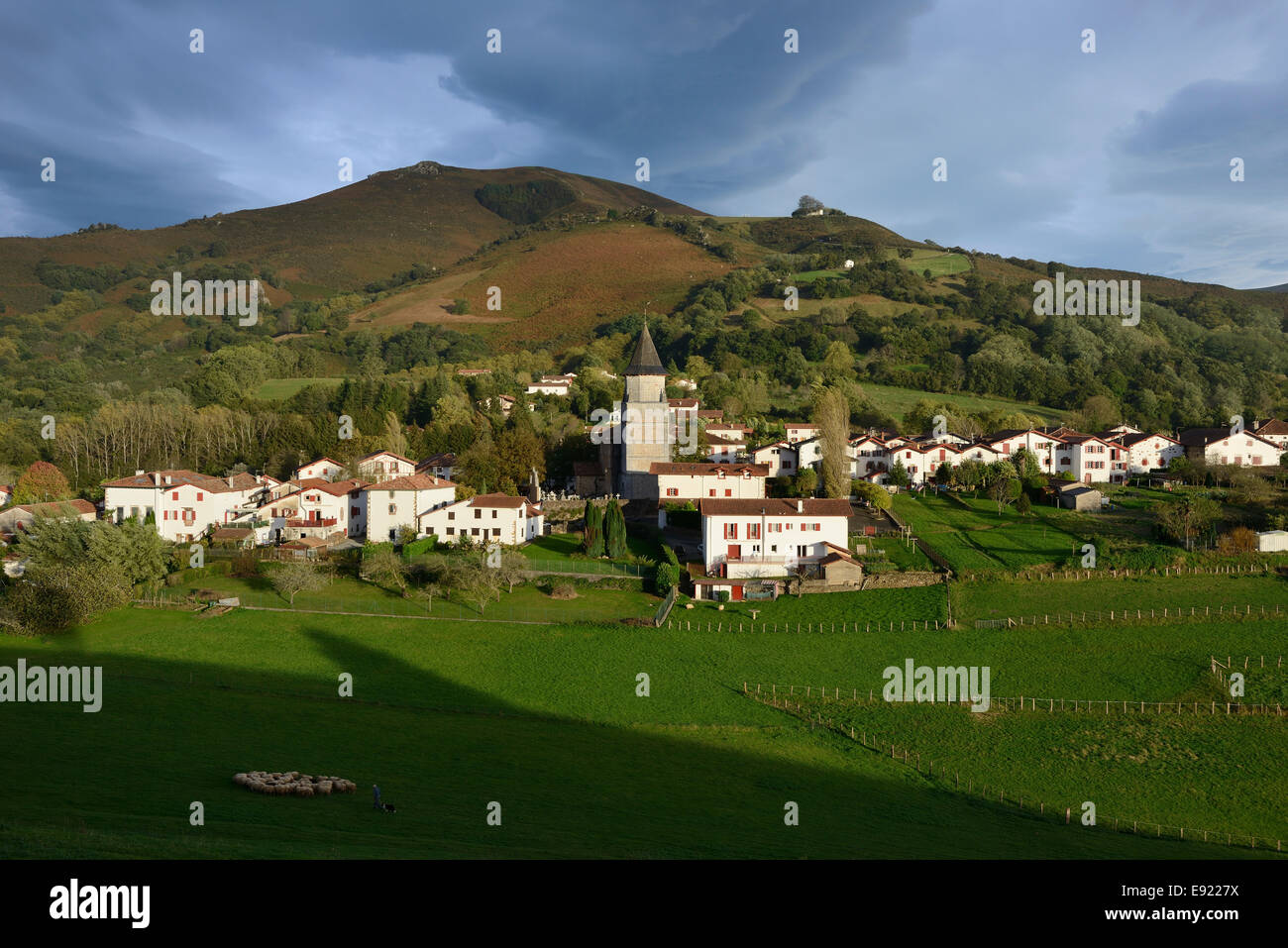 Ainhoa village hi-res stock photography and images - Alamy